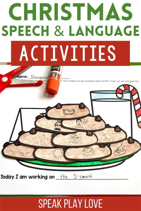 Christmas Speech Therapy Activities Speech Therapy Activities