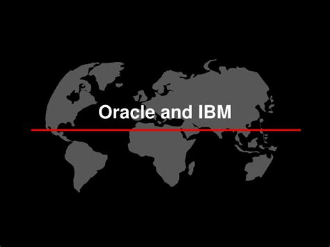 Ppt Oracle And Ibm Powerpoint Presentation Free Download Id 5910211