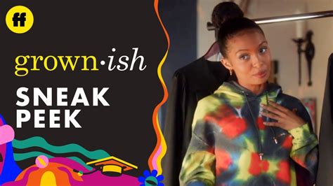 Grown Ish Season 4 Finale Sneak Peek Zoey And Nomis Graduation Plans
