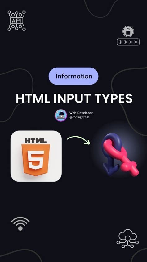 Hopeui Programming Tech Uiux Html Input Types 🤌🚀 If Youre