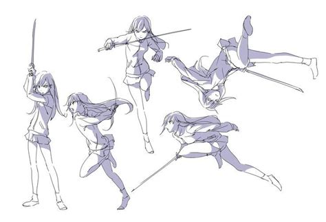 Anime Poses Reference Art Reference Art Reference Poses