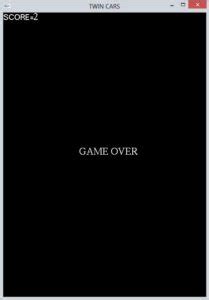 Twin Cars Game Computer Graphics Project In OpenGL Source Code VTUPulse