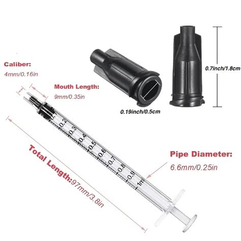 Plastic Syringes Scientific Labs Experiment Refilling Temu