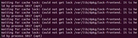 How To Fix Could Not Get Lock Var Lib Dpkg Lock Error On Ubuntu
