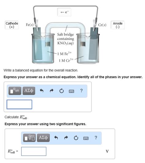 Solved Write A Balanced Equation For The Overall Reaction