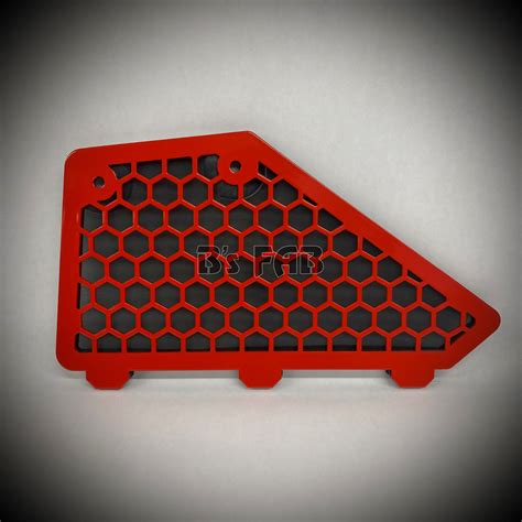 Bs Fab Utv Clutch Intake Grill Jagged X Offroad