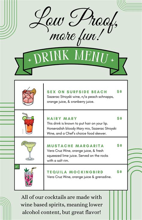 🗣🗣 Our Cocktails Are Back 🗣🗣 Did The Grumpy Mustache