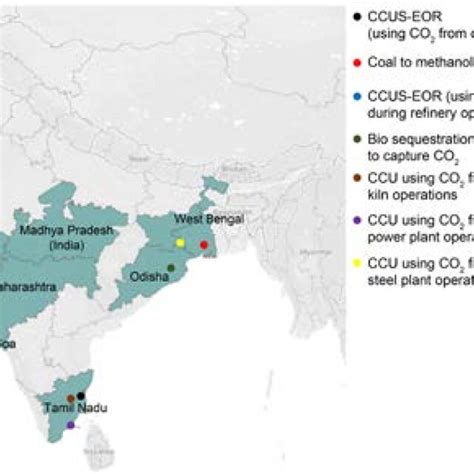 Indicative Ccus Research And Technological Developments In India