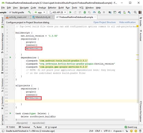 Firebase Real Time Database Setup And Configuration Online Tutorials