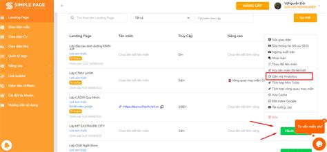 Hướng dẫn tích hợp Uhchat vào Landing Page Wiki Simple Page