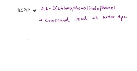 Solved Why Does The Absorbance Drop Over Time When Dcpip Is Added To
