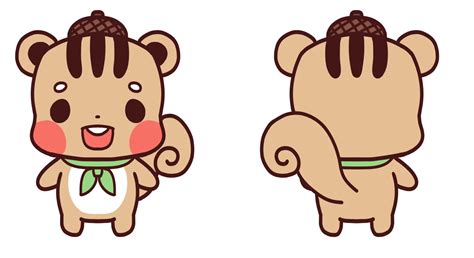 다람쥐 캐릭터 2d 캐릭터 포트폴리오 크몽