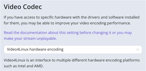 h264 v4l2m2m as a hardware encoder for streaming · issue 1379