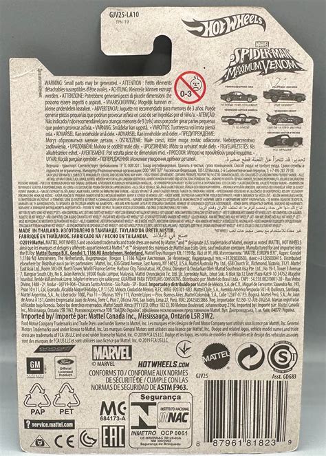 Hot Wheels Spider Man Maximum Venom Custom Jack Hammer Hw Models Ltd