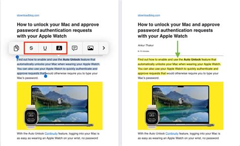 How To Highlight Underline Strikethrough Pdf Text On Iphone Mac
