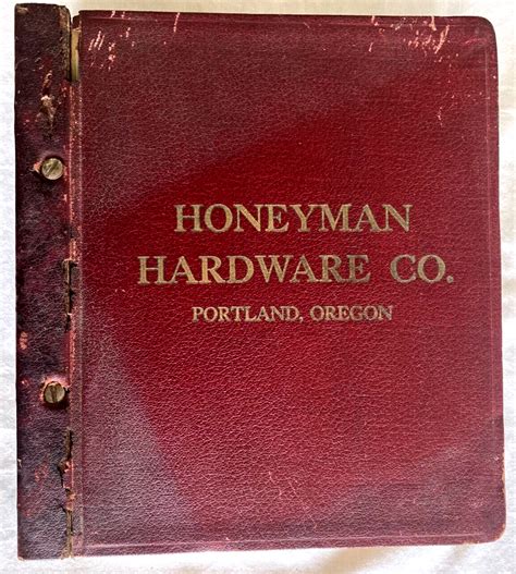 Antique Honeyman Hardware Co Portland Oregon Catalog Toys Knives Guns
