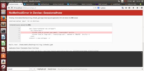 Ruby On Rails Undefined Method Email For Nil Nilclass Is Email