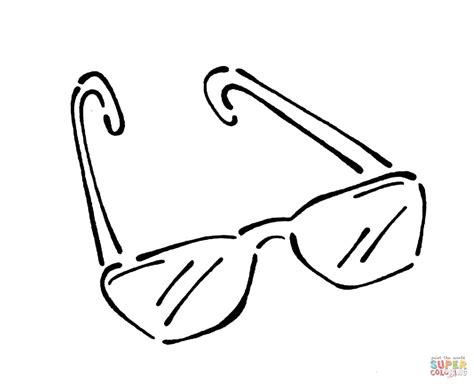 Dibujo De Gafas Para Colorear Ultra Coloring Pages Ponasa