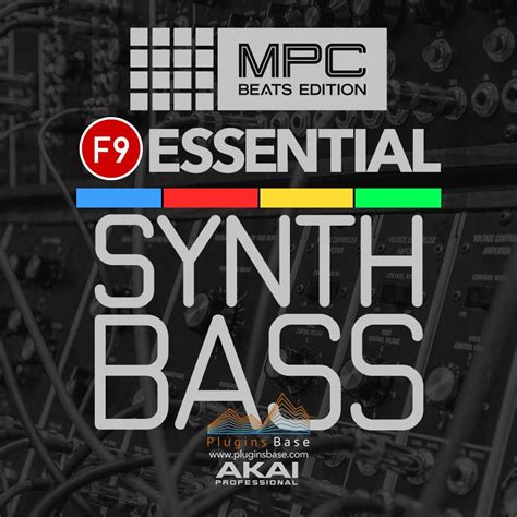 复古节奏低音bass采样包 F9 Audio Essentials Synth Bass Akai Mpc Beats Expansion