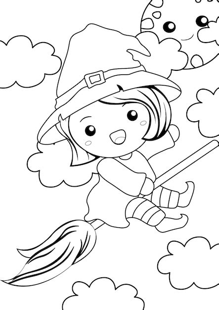 Lindas Paginas Para Colorear De Halloween Para Imprimir