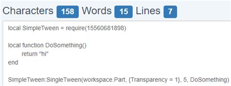 Simpletween Tweenservice Module Community Resources Developer Forum Roblox