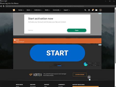 Nexus Apikey Login Page Not Found Rwabbajack
