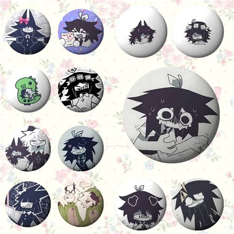Fpe Fundamental Paper Education Badges Tinplate Soft Button Pin Brooch