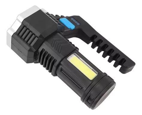 Linterna Portátil Superbrillante Recargable Por Usb Envío Gratis