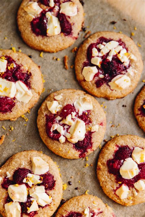 White Chocolate Raspberry Biscuits Whānaukai
