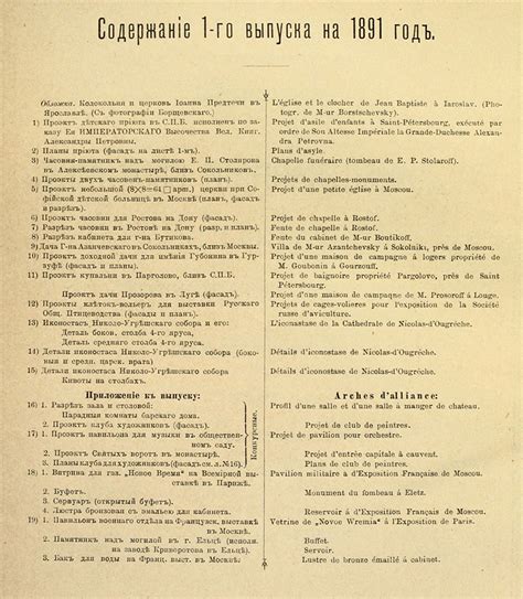 Художественный сборник работ русских архитекторов и инженеров 1891-01 ...