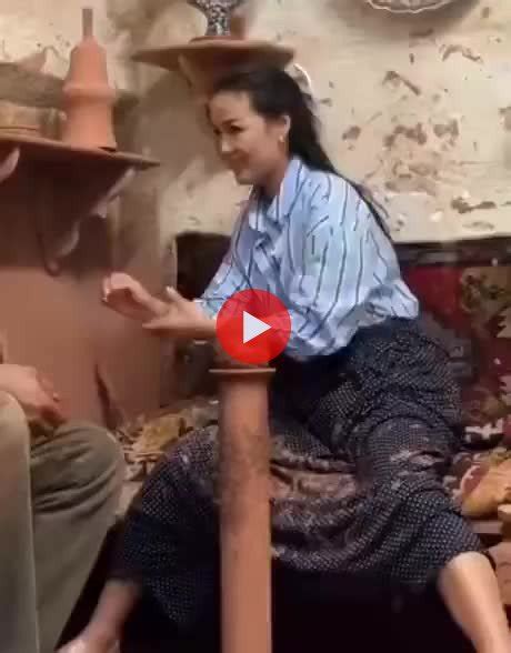 ㅇㅎ 도자기 만들기 체험하는 여자 유머 움짤 이슈 에펨코리아