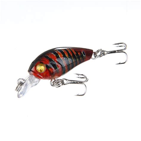 Fishing Lure 5Pcs Minnow 4g 45mm 0 1M Depth Wobbling Minnow Floating