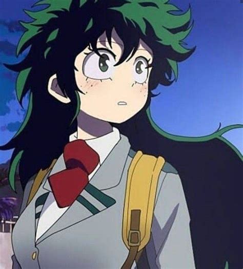 Female Deku Fanart By Scarletrose704 On Deviantart