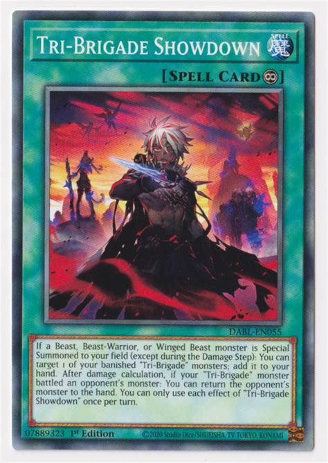Tri Brigade Showdown Common Dabl En055 Yu Gi Oh Single Card