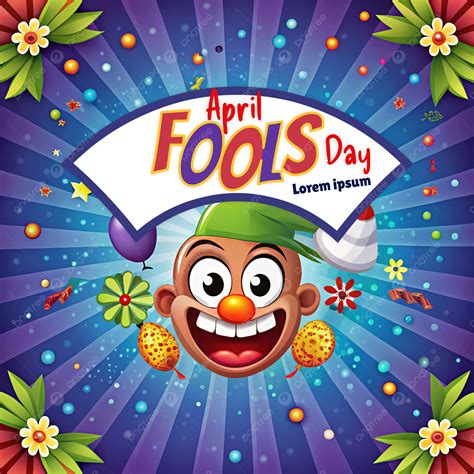 Cartoon Cute April Fools Day Template Download On Pngtree