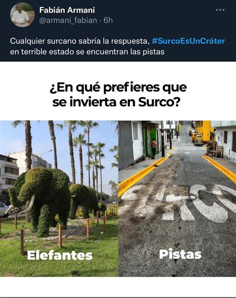 Surco Usuarios Denuncian Pistas En Mal Estado Y Comparan Al Distrito