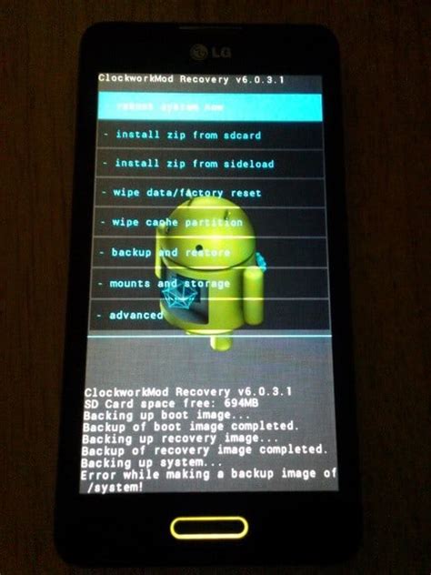 How To Flash A Custom Recovery On The Lg Optimus F6 T Mobile