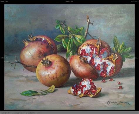 Картины, Гранат, Натюрморт