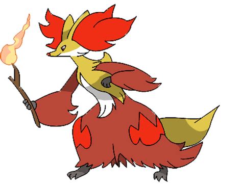 Delphox By Obsidianblack555 On Deviantart