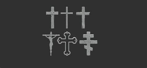 Stl File Crosses 💫・3d Printable Model To Download・cults