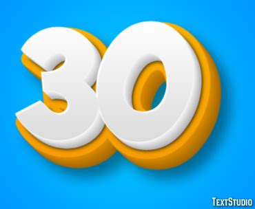 30 Effet De Texte Et Design De Logos Nombre TextStudio