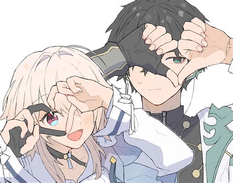 March 7th And Dan Heng Honkai And 1 More Drawn By Iiiiiiitto All Danbooru