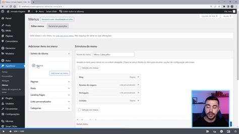 Bug Item Seletor De Idiomas No Menu Wordpress Integrando