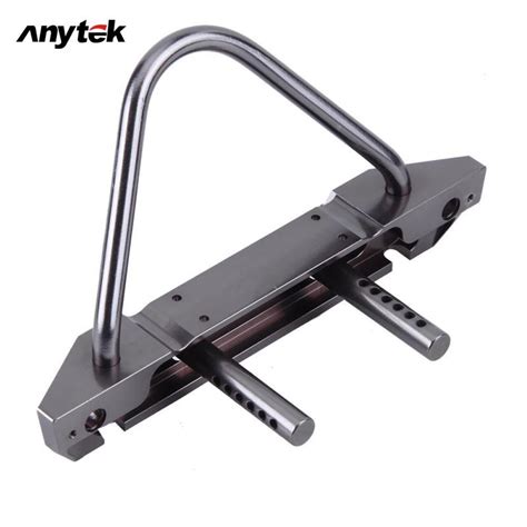รถกันชนหน้าอลูมิเนียม Rc รุ่นส่วนสำหรับรถจี๊ปแรงเลอร์ Axial Scx10 1 10