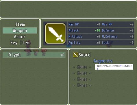 Yanflys Attachable Augments Questions Rpg Maker Forums