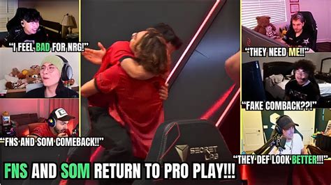 Valorant Pros And Streamers React To Nrg Vs Sen S0m And Fns Comeback