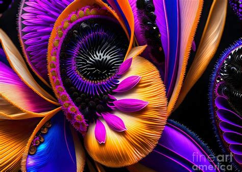 Fluid Bloom A Cinematic Tribute To Lisa Frank And Alphonse Mucha