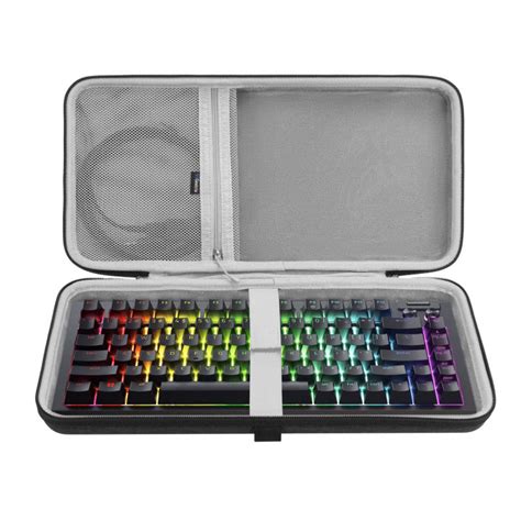 Geekria เคสคีย์บอร์ดพกพาสำหรับการเดินทางแบบเปลือกแข็งเข้ากันได้กับ