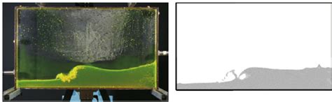 Case A Comparison Between Experiment Left And SPH Right T T 14