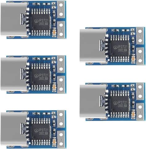 Aitrip 5 Pcs Pdc004 Pd Pd Decoy Module Usb C Pd 15v Dc Fixed Voltage Power Trigger